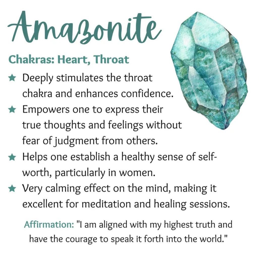 Raw Amazonite Chunk – Moonstacks